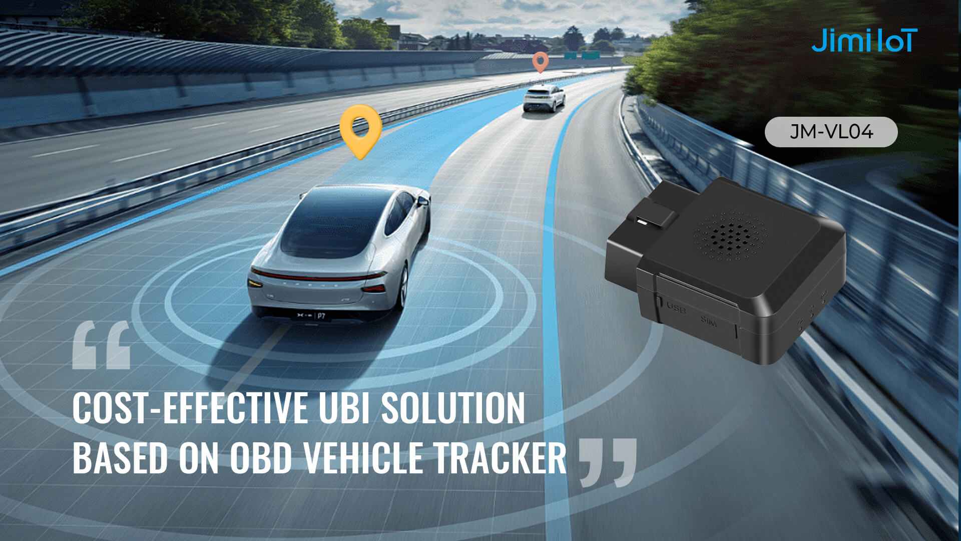 Cost-Effective UBI Solution Based on OBD Vehicle Tracker - Jimi IoT