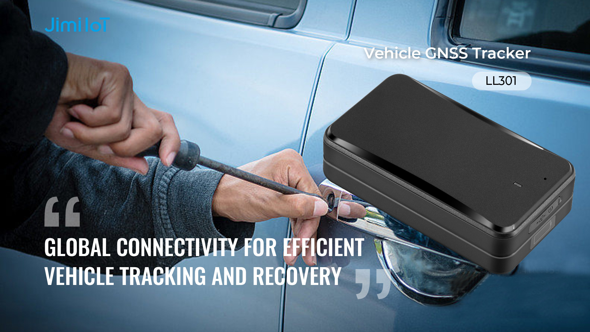 Combating Vehicle Theft with Jimi IoT GPS Trackers