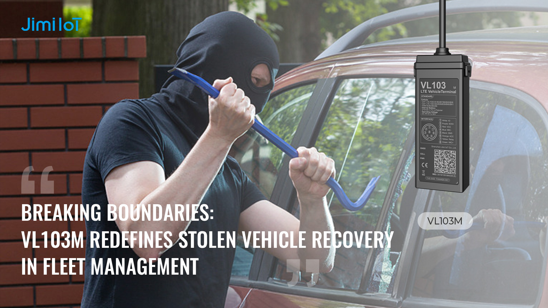 VL103M Redefines Stolen Vehicle Recovery in Fleet Management